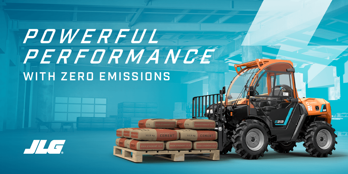 E313 Electric Telehandler: Revolutionizing Efficiency with Quiet, Clea ...