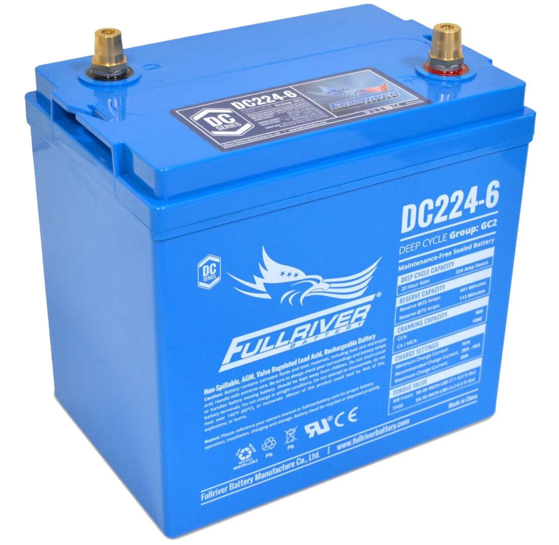 44893FR Battery, Dc224-6 Gc2 Agm | MEC – BHE Lift Parts